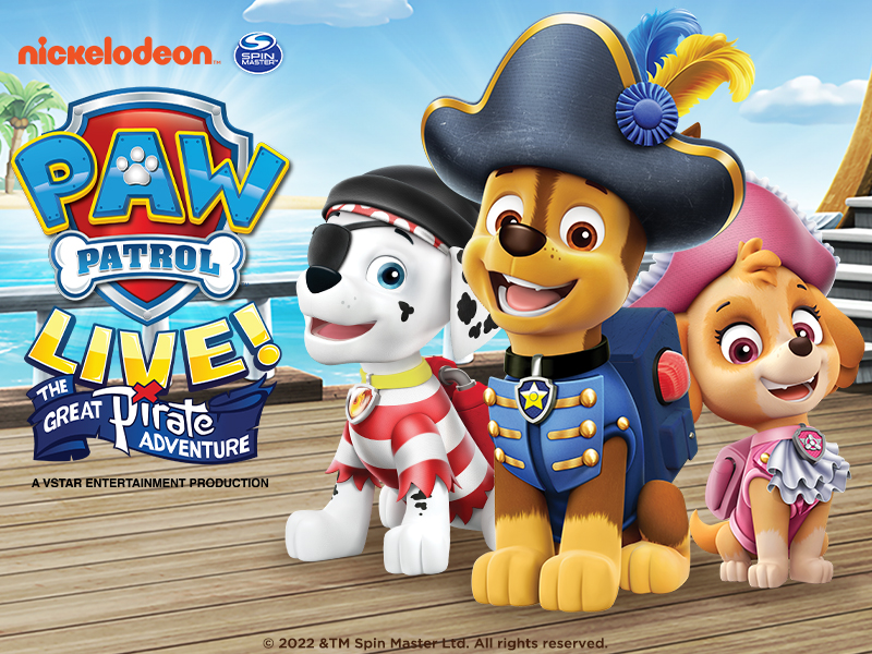 PAW Patrol Live The Great Pirate Adventure NJPAC